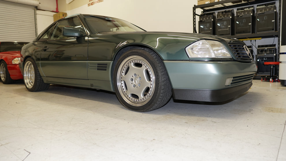 Reimagined Brabus Style Add-On Lip Spoiler for Mercedes R129 Pre-Facel ...