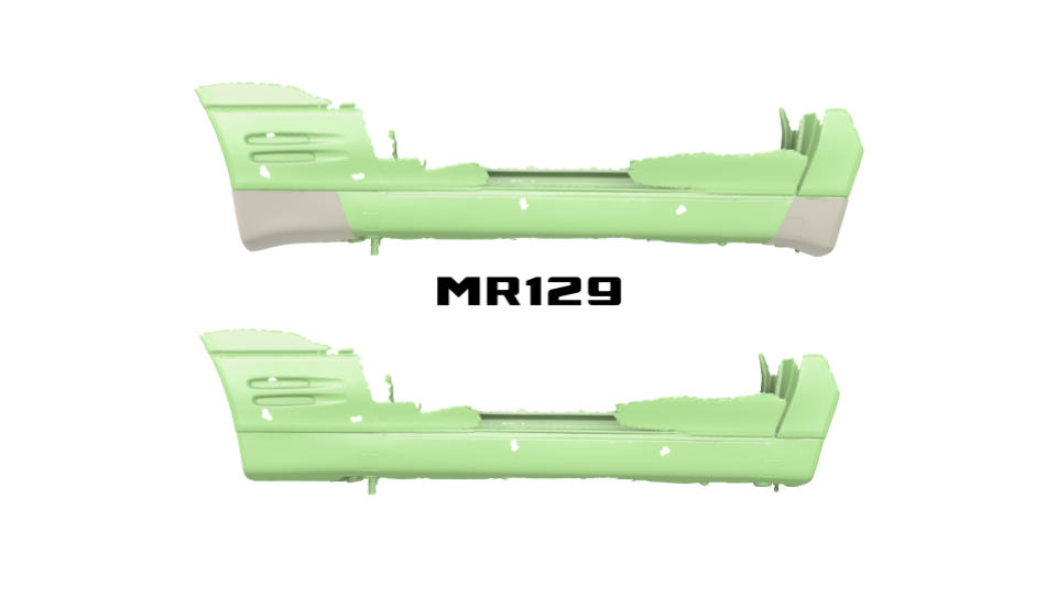 MR129 Type Renn Side Skirt Flare Extension (Facelift R129, 1996–2002 N ...