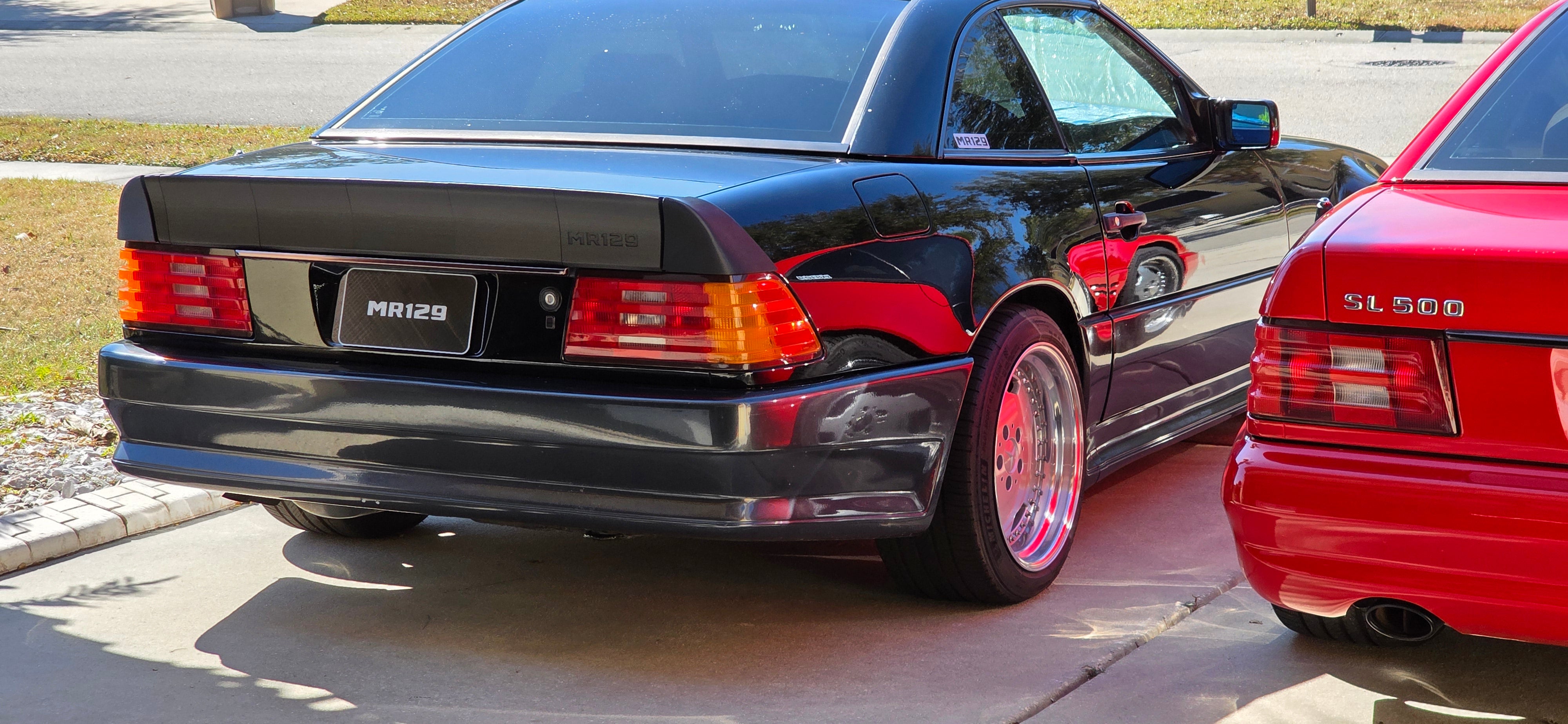 MR129 Rear Ducktail Spoiler AMG Replica for Mercedes R129 (1990–2002 ...
